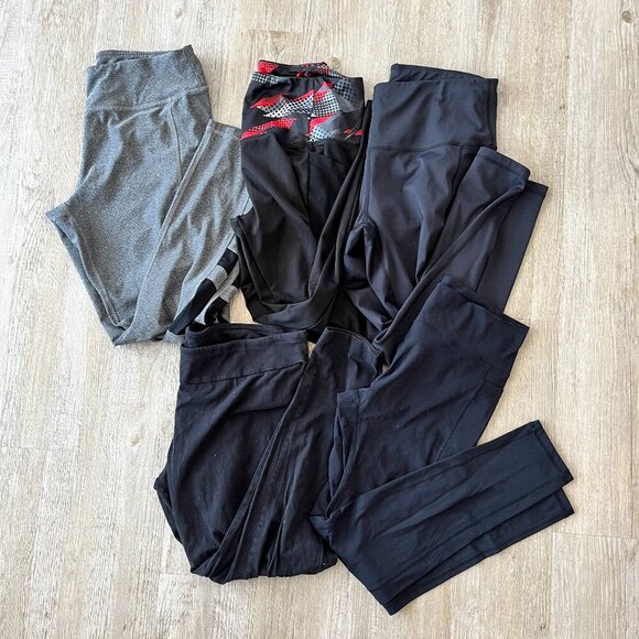 Pants & Jumpsuits | Womens Bundle Of 5 Athletic Leggings L | Poshmark